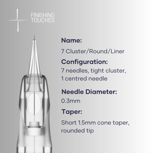 Precision Plus 7 cluster needles Box 15 - Precision Plus Needles | FTG Shop