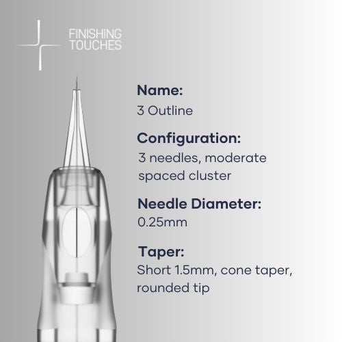 Precision Plus 3 outline needles Box 15 - Precision Plus Needles | FTG Shop