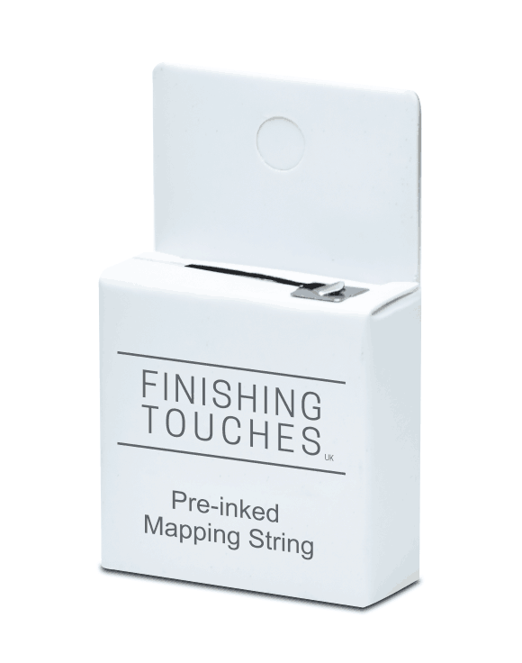 Pre inked Drawing String for Mapping Eyebrows - Black