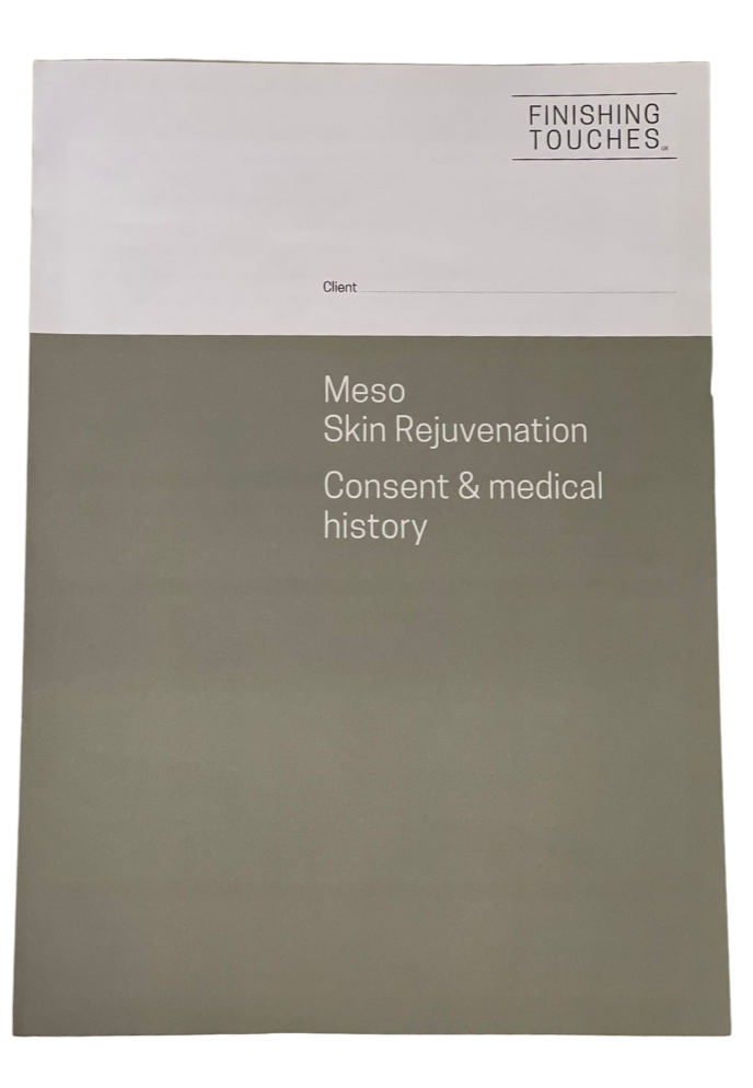 Meso Treatment Plan Forms - Products & Accessories | FTG Shop